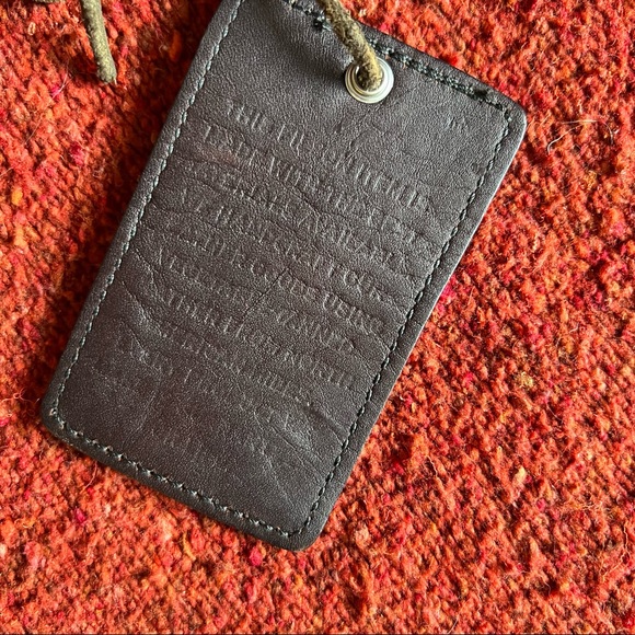 Filson | Accessories | Filson Leather Tag Keychain | Poshmark